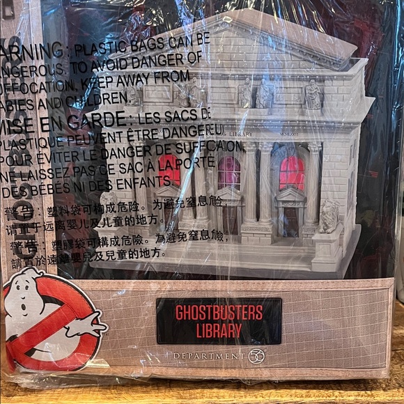 Department 56 | Holiday | Department 56 Ghostbusters Library Decor ...